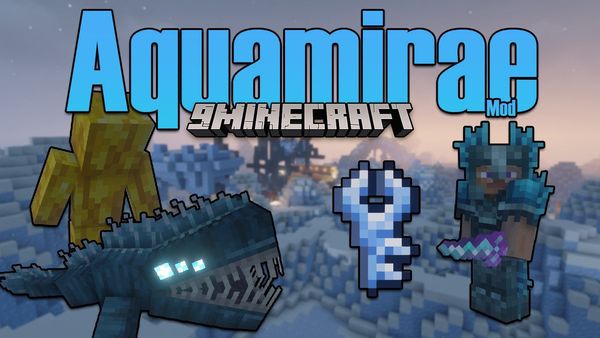 Aquamirae Mod (1.19.5, 1.19.4) – Áo Giáp Thủy Sinh, Công Cụ, Sinh Vật Đại Dương | Viết bởi ...