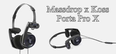 Massdrop giới thiệu đơn hàng mới cho tai nghe Massdrop x Koss Porta Pro X