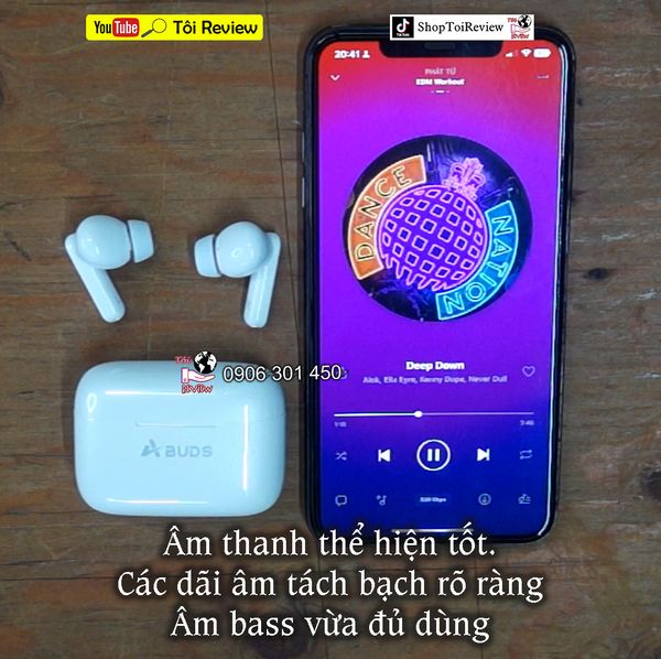 Trên tay đánh giá tai nghe AVbuds S1 Việt Nam sản xuất | Viết bởi trungbill
