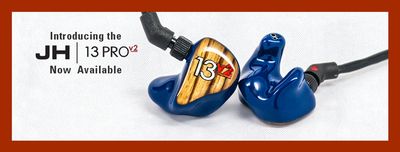 JH Audio giới thiệu tai nghe in-ear custom JH13 Pro V2