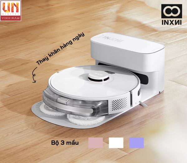 Đánh giá chi tiết INXNI X3 Robot hút bụi lau xoay, Phiên bản Quốc tế, Phần mềm Tiếng việt model ...