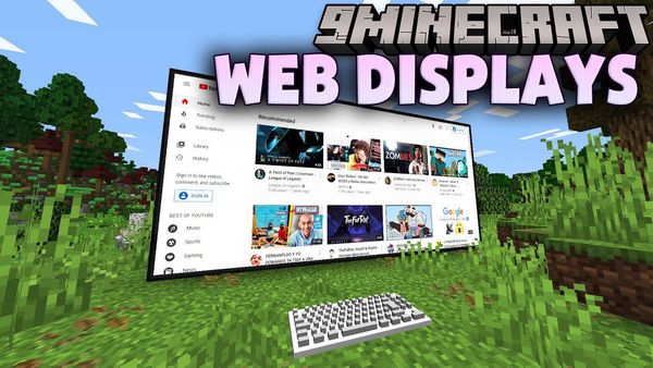 WebDisplays Mod (1.21, 1.20.5) – Internet trong Minecraft | Viết bởi buthan