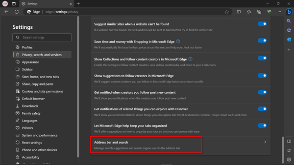 Tùy chỉnh google search mặc định trên trình duyệt Microsoft Edge | Tìm ...