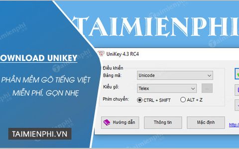 Download Unikey 4.3 32bit, 64bit, Unikey mọi phiên bản cho PC, phần mềm ...