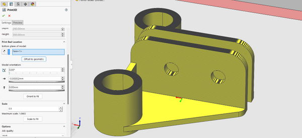 In 3D từ công cụ Print3D trong Phần mềm SOLIDWORKS | Viết bởi PCBGraphtech